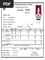 Nepalese Mark Sheet Model | PDF | Asia | Nepal