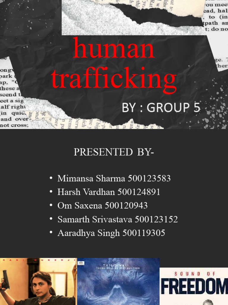 Group 5 Eco Human Trafficking | PDF | Human Trafficking | Sexual Slavery