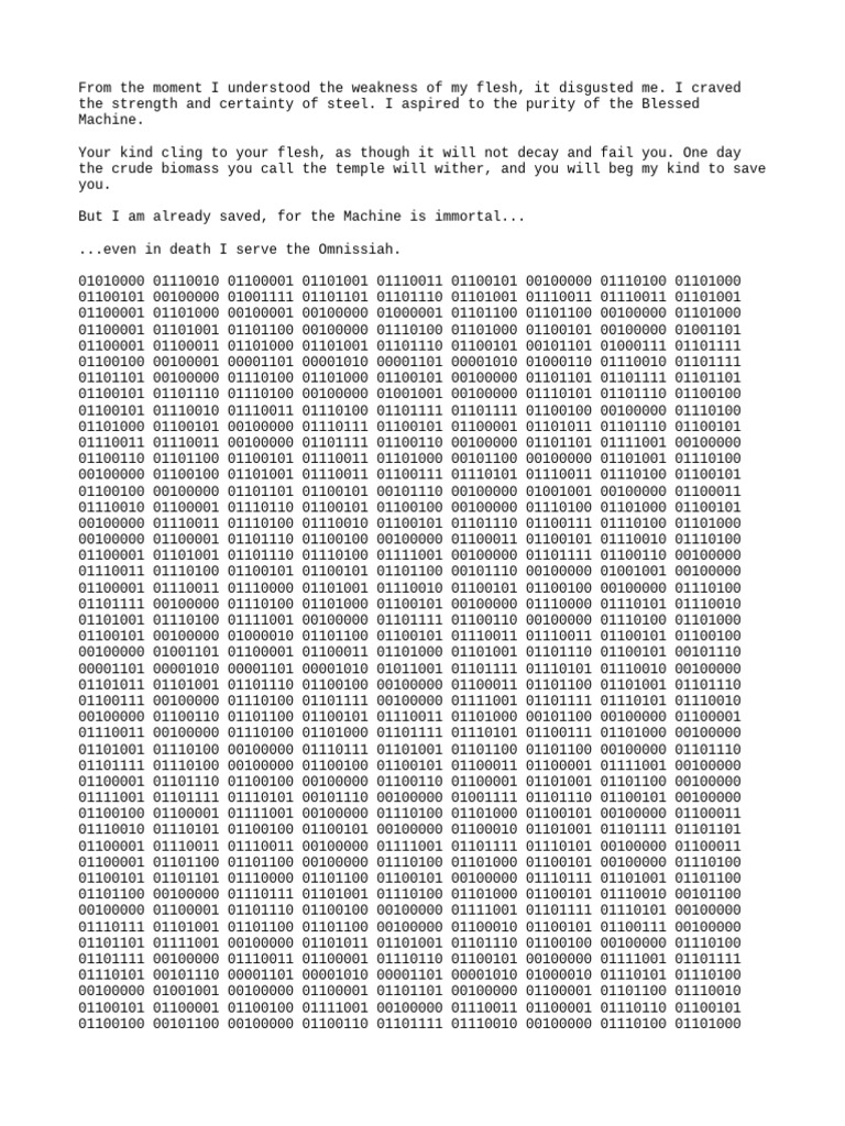 40k AdMech Copypasta Enhanced | PDF