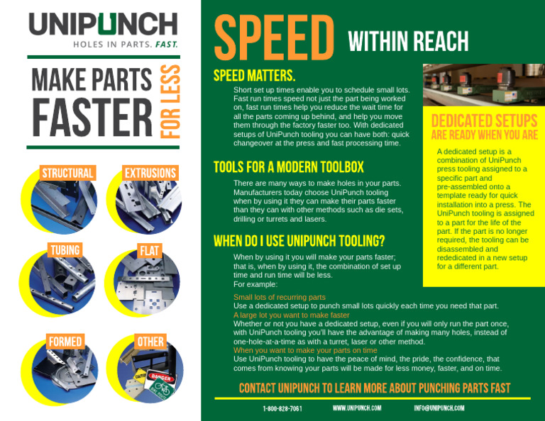 Efficient Manufacturing with UniPunch | PDF | Computers