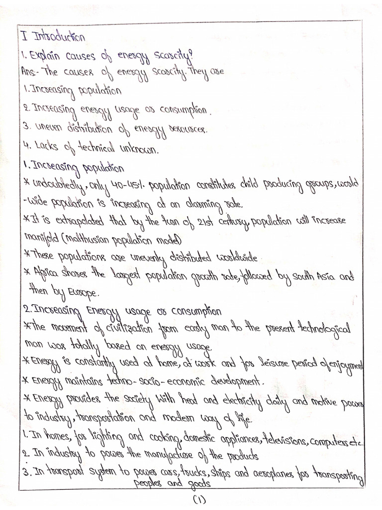 RER 1st Module | PDF