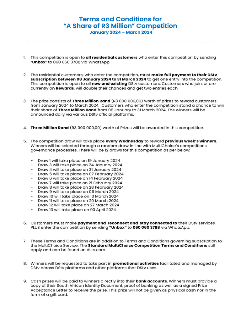 One Million Rand A Month Tcs | PDF | Cash | Subscription Business Model