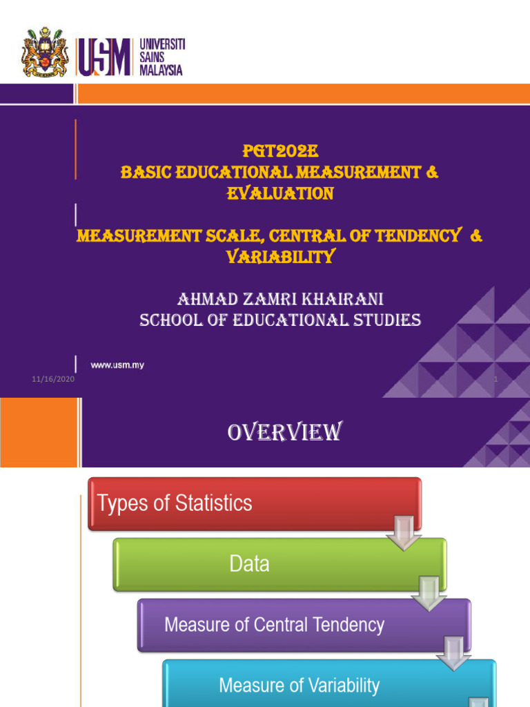 2020 Pgt202e Measurement Scale | PDF | Statistics | Mean