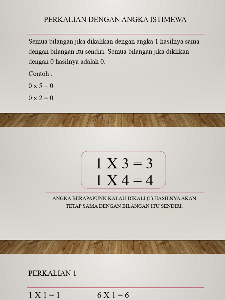 Perkalian Dengan Angka Istimewa | PDF | Seni & Disiplin Bahasa