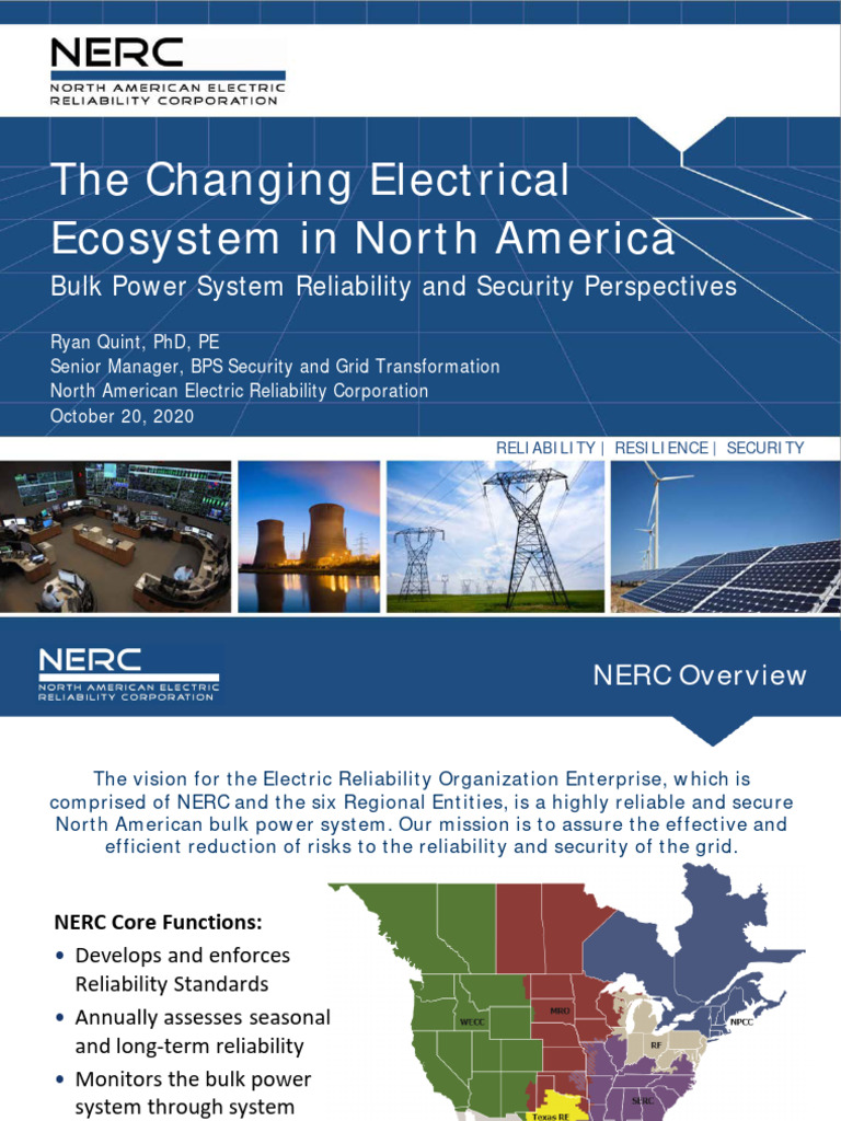 The Changing Electrical Ecosystem in NA - QUINT | PDF | Distributed ...