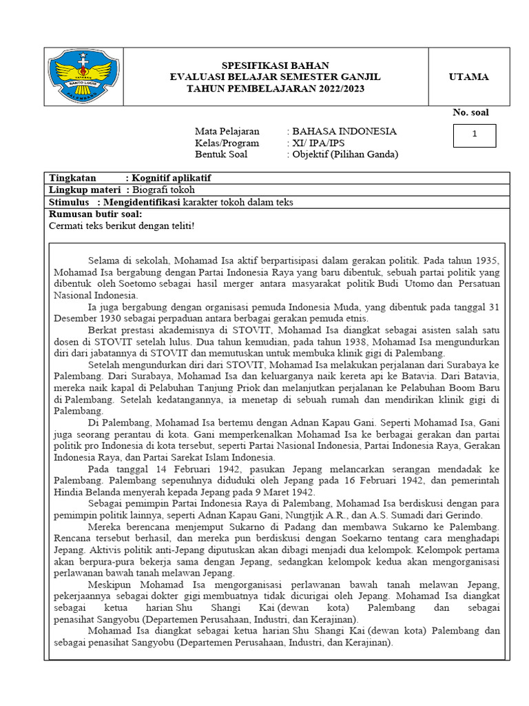 Final-Lembar Soal PAT Smt-Genap X-2023-2024 | PDF
