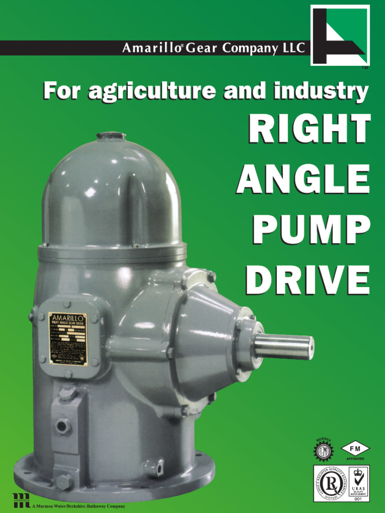 Right Angle Pump Drive 0512 | PDF