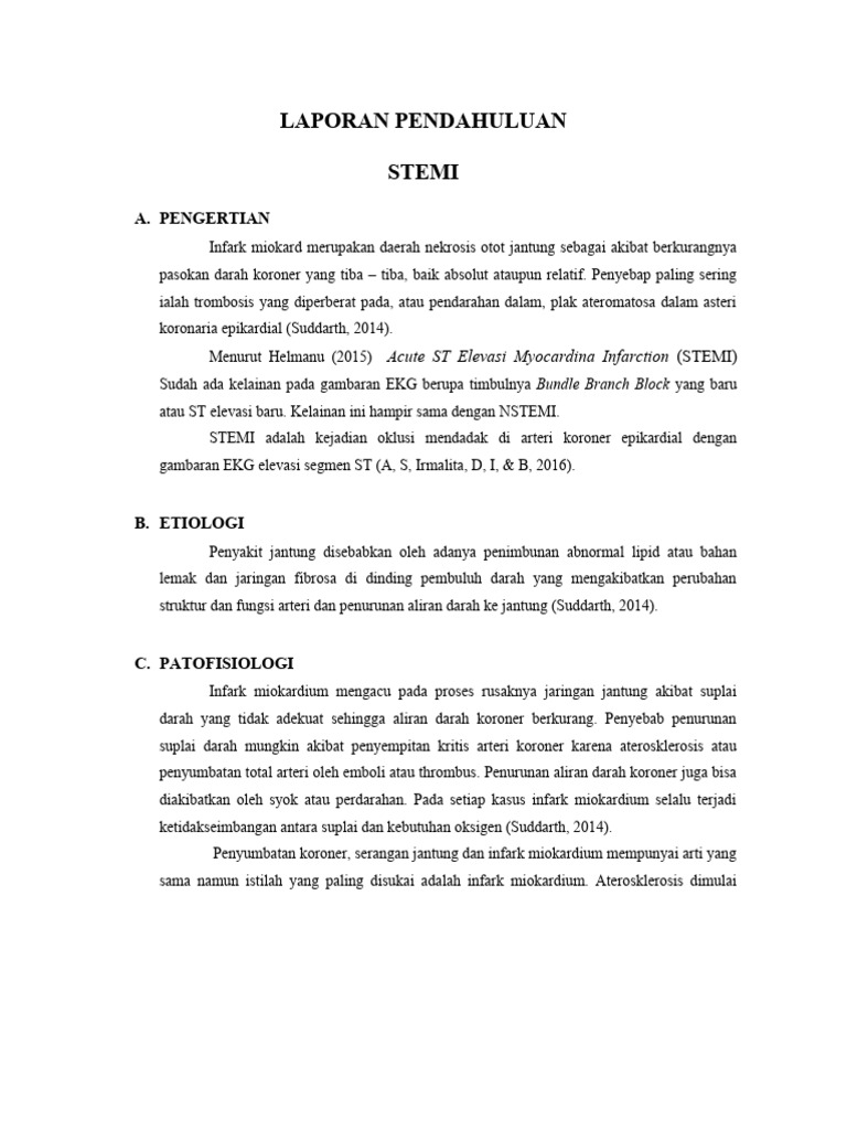 LP Stemi (Jaya Perdana Husada) | PDF