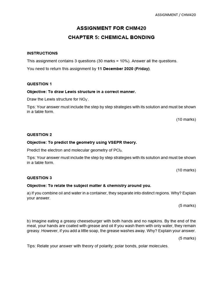 Assignment Q_Dec 2020 | PDF