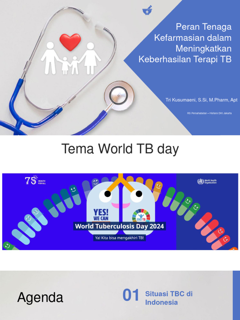 Peran Tenaga Kefarmasian dalam TB | PDF | Kesehatan Holistik