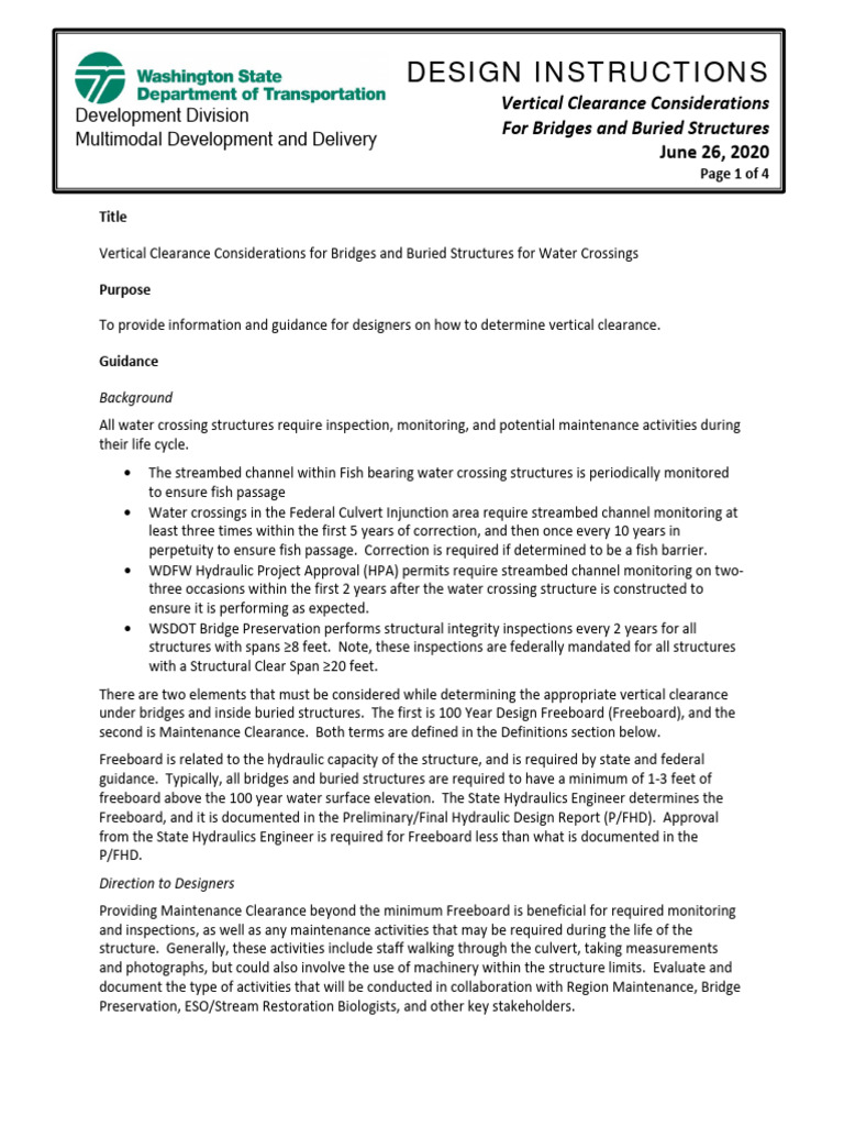 Bridge Design Nstruction Summary | PDF | Bridge | Request For Proposal