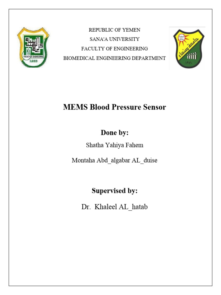 Presure MEMs-2 | PDF | Blood Pressure | Blood Vessel