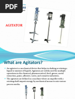 Types of Agitators | PDF | Propeller | Turbine