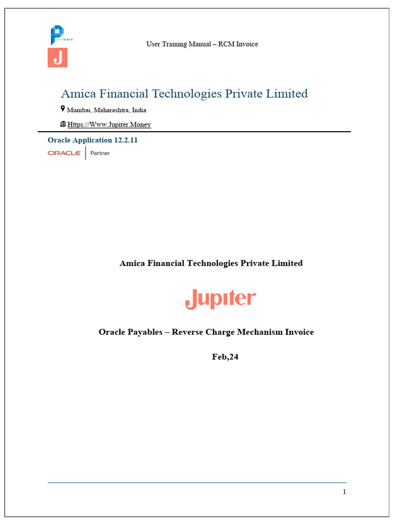 RCM Invoice | Download Free PDF | Invoice | Computing