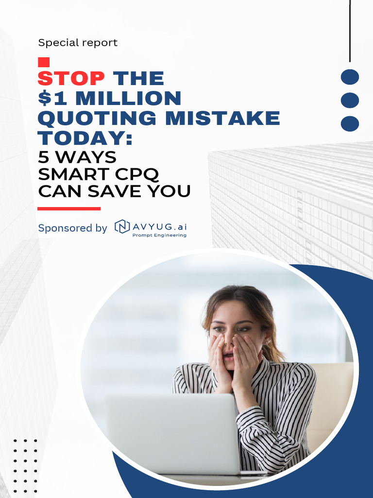 5 Ways Smart CPQ Can Save You | PDF | Customer Relationship Management | Sales