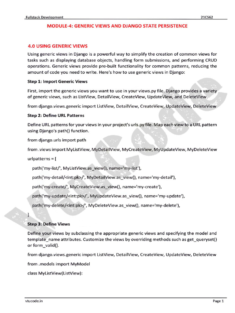 21CS62-module 4 | PDF