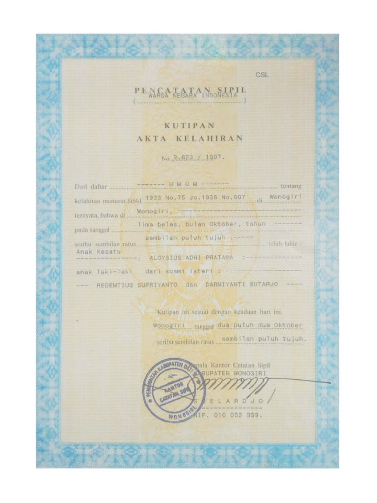 Dok Scen Syarat SKCK Adhi | PDF