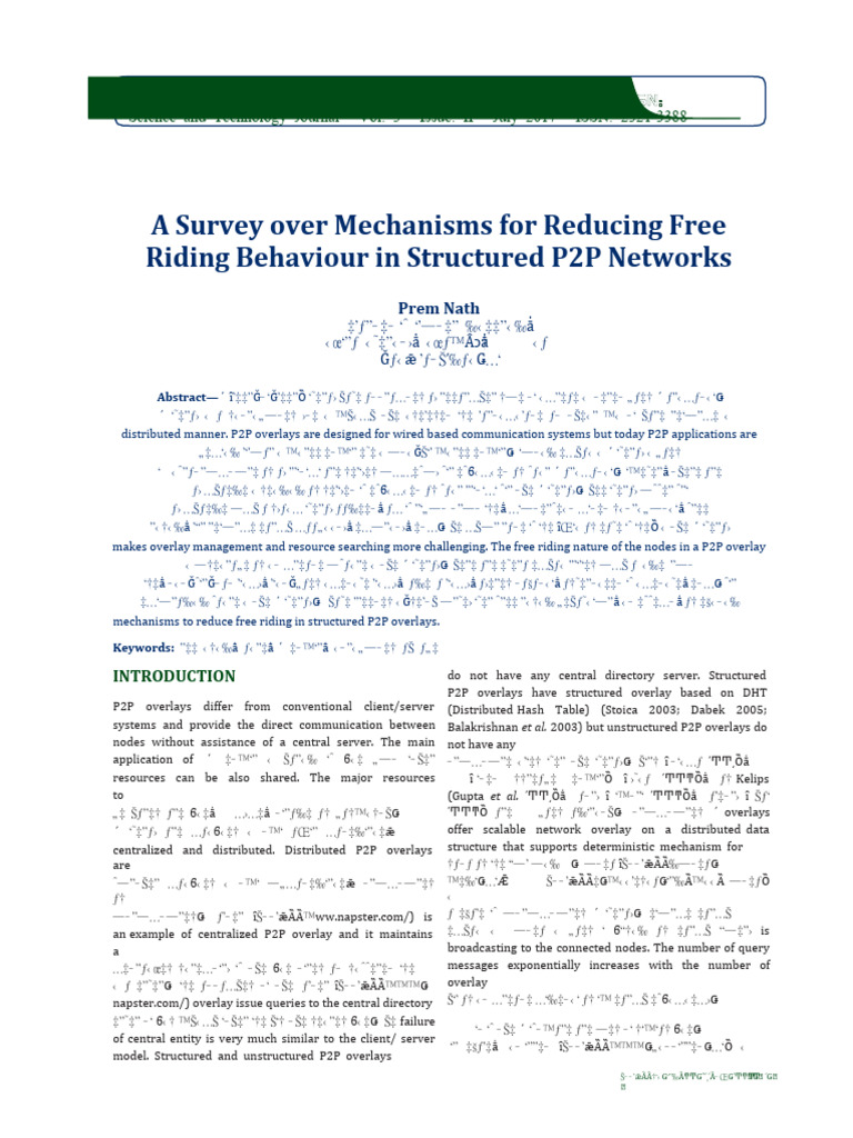 7 | Download Free PDF | Peer To Peer | Distributed Computing Architecture