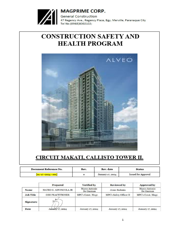 Revised 01 DHP Safety Program | PDF | Safety | Occupational Safety And Health