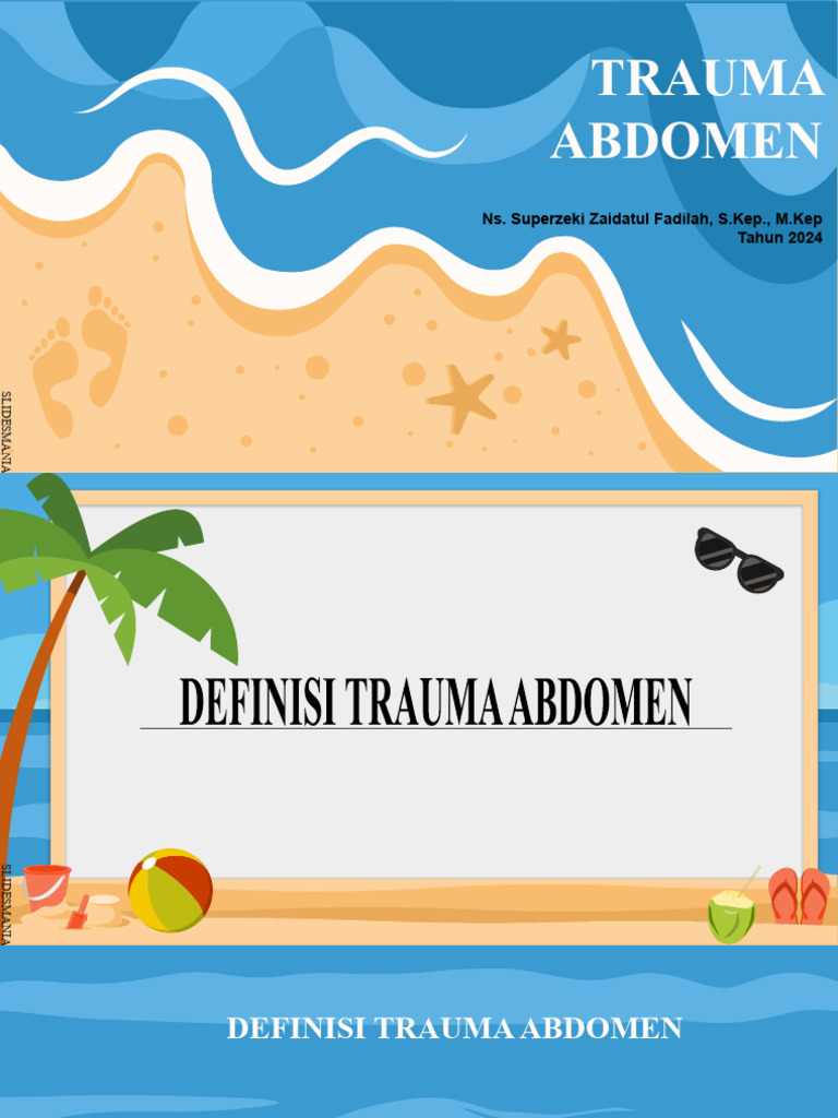 Trauma Abdomen | PDF