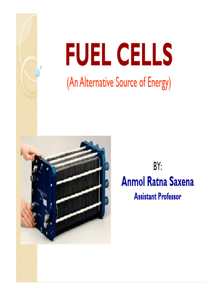 Fuel Cell Presentation | PDF | Fuel Cell | Solid Oxide Fuel Cell