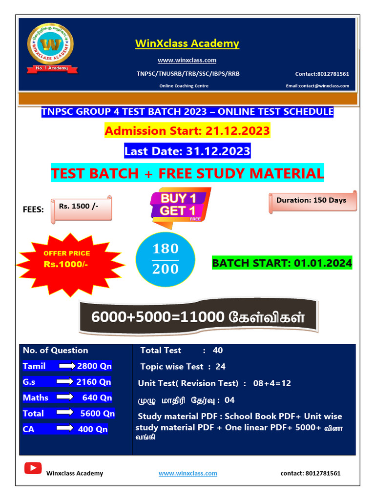 Group 4 Test Batch Plan 3.0 Sbi | PDF