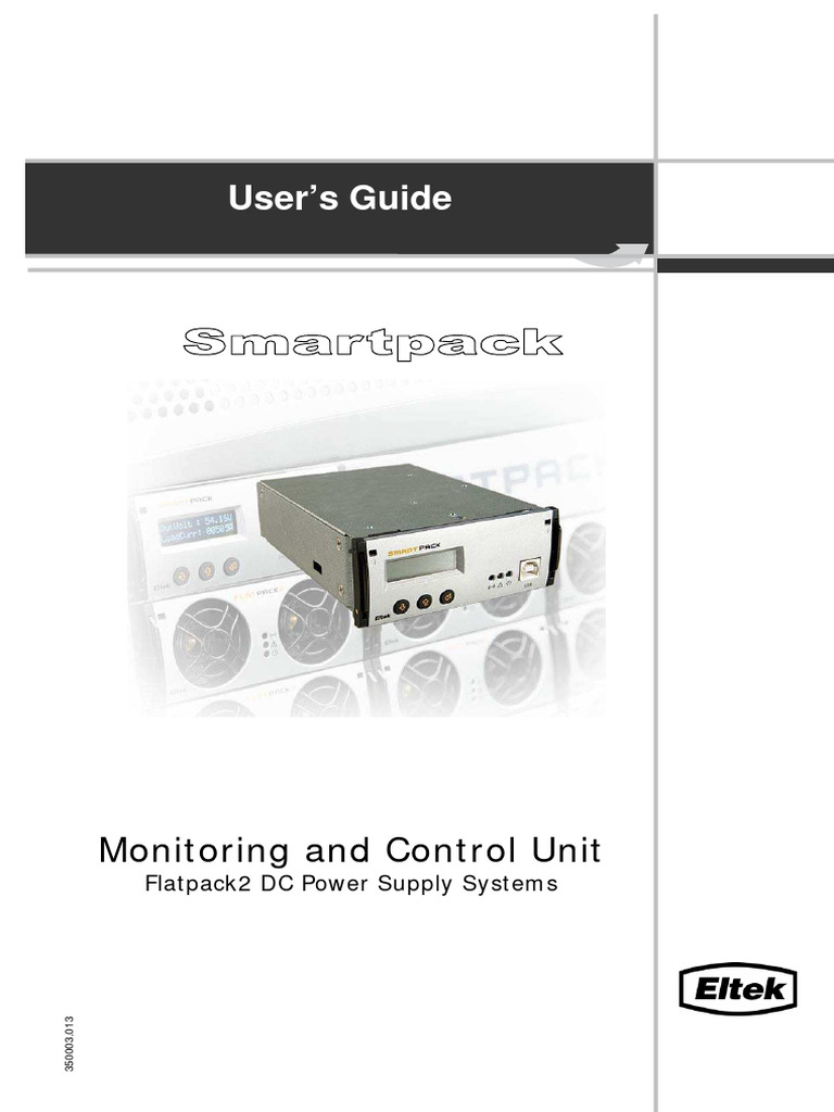 Users Guide Monitoring and Control Unit | PDF | Power Supply | Relay
