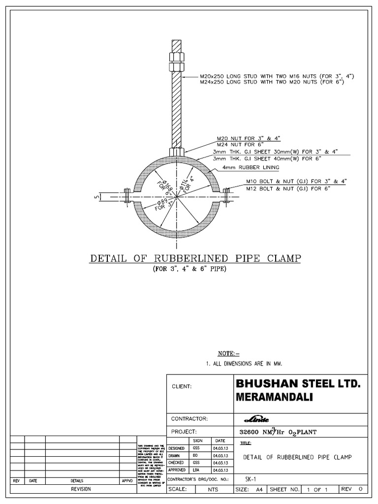 SIVL Clamp Drawing | PDF