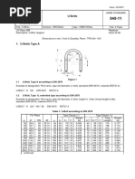 U Bolt Data Sheet | PDF | Technology & Engineering