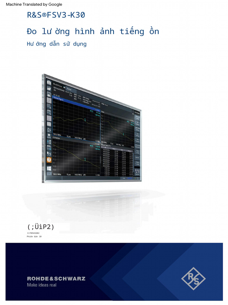 FSV3 K30 Noise Figure UserManual en 10 | PDF