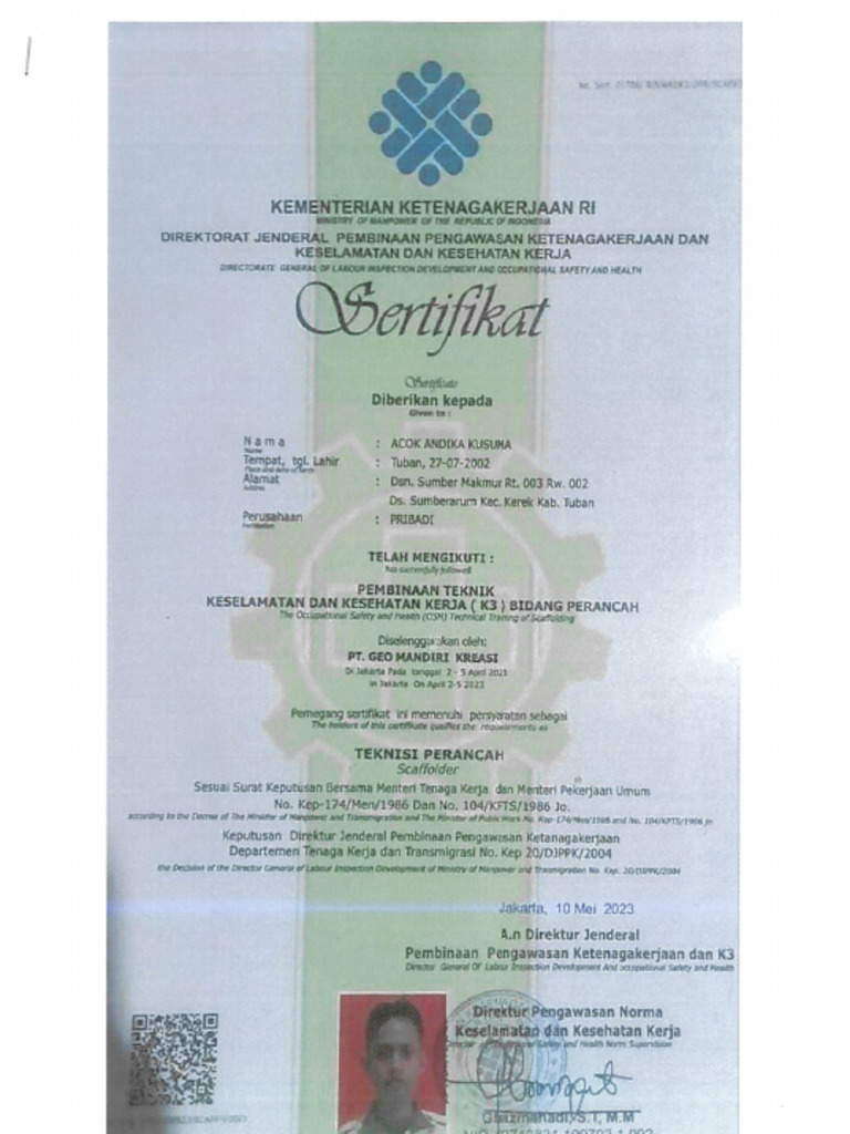 Scafolding Acok | PDF