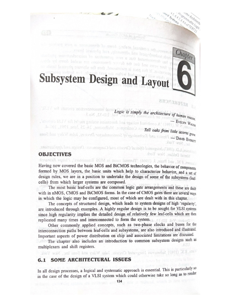 Subsystem Design and Layout | PDF