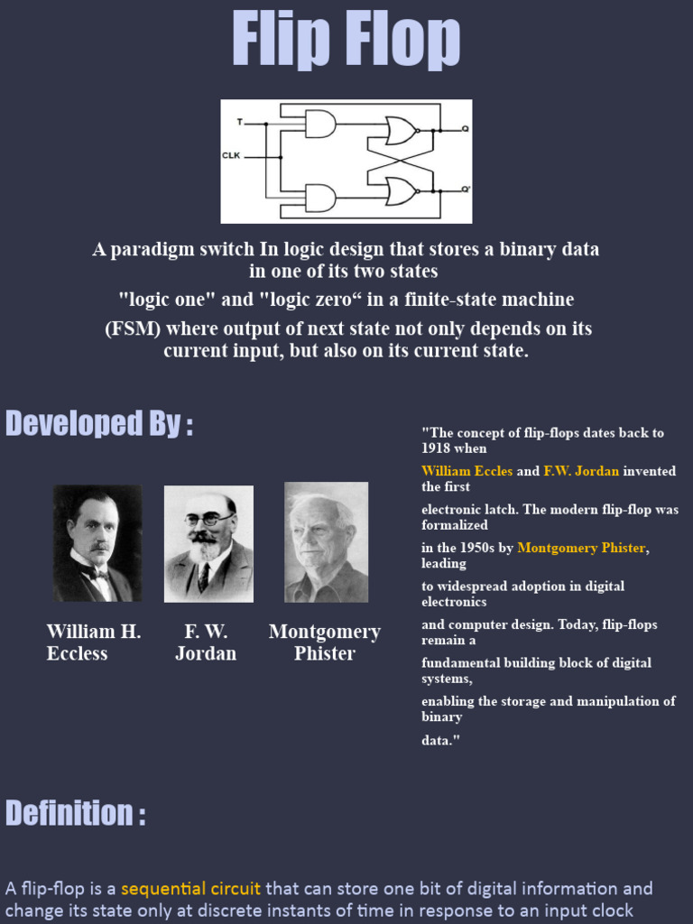 Flip Flop | PDF | Computer Engineering | Electrical Engineering