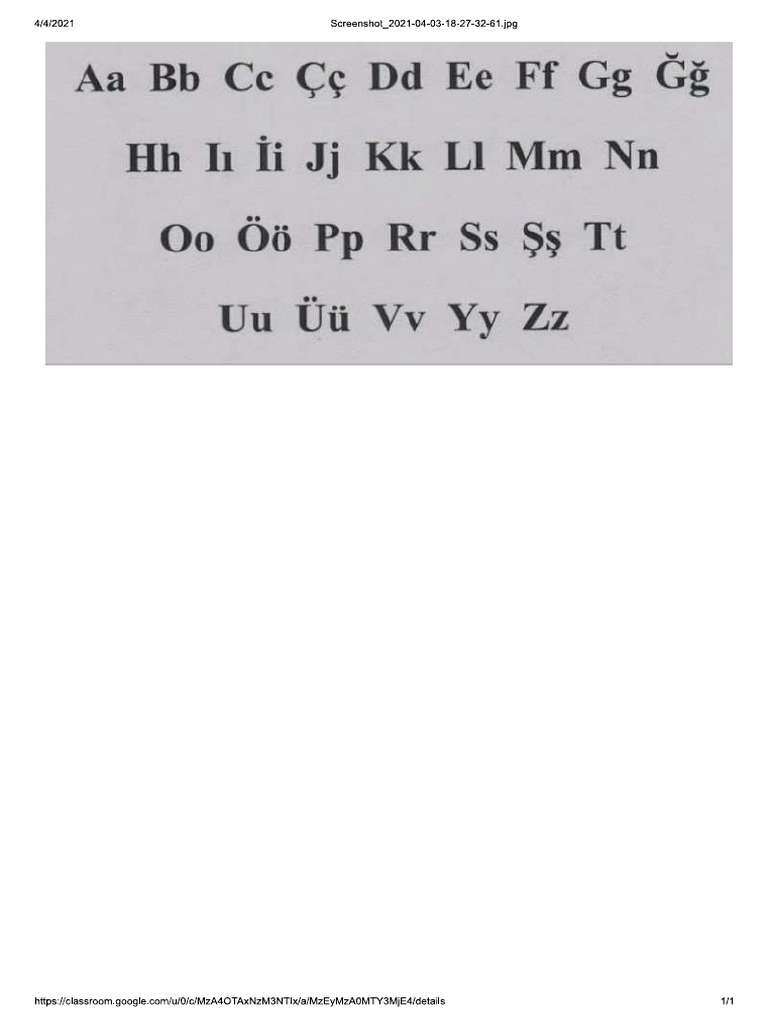 Macam Bahasa Turkey | PDF