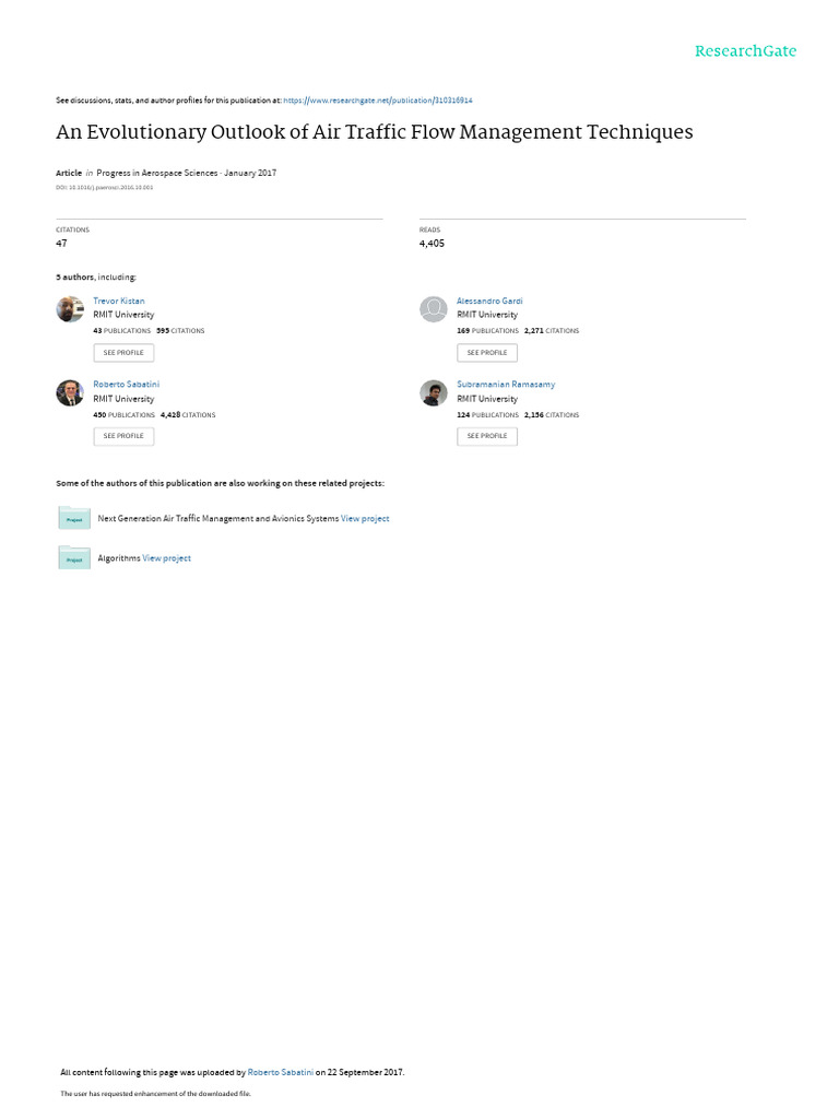 Air Traffic Flow Management Insights | PDF | Air Traffic Control | Airport