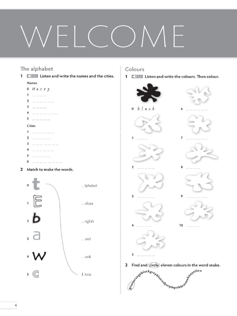 Think Starter Work Book | PDF