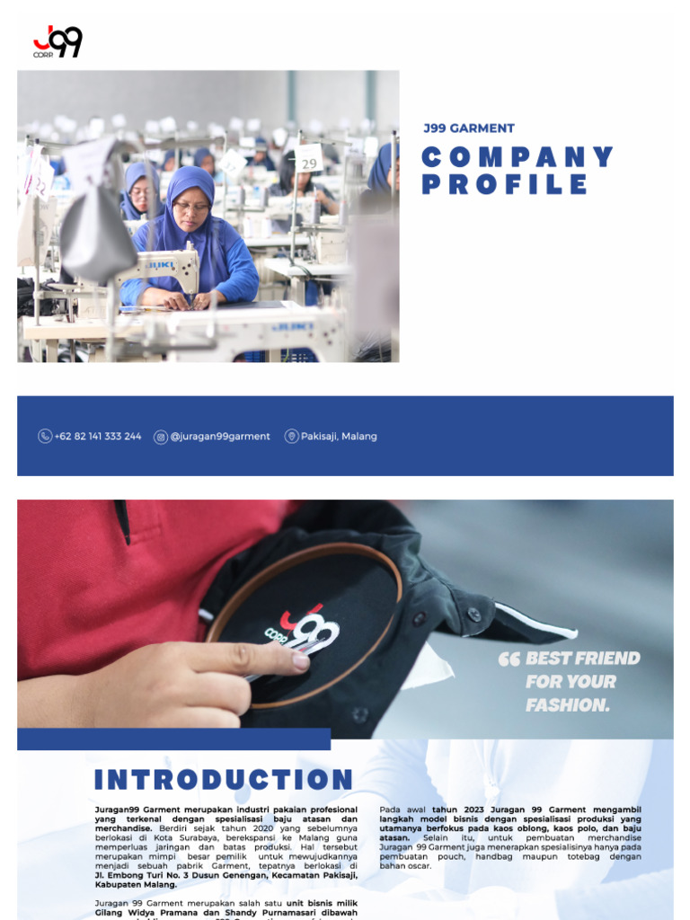 Compro J99 Garment 2024 1 | PDF