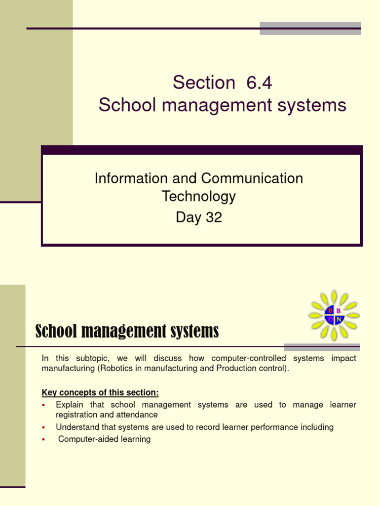 Day 032 - School Management Systems | PDF | Educational Technology ...