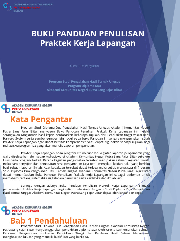 Buku Panduan PKL PHTU | PDF