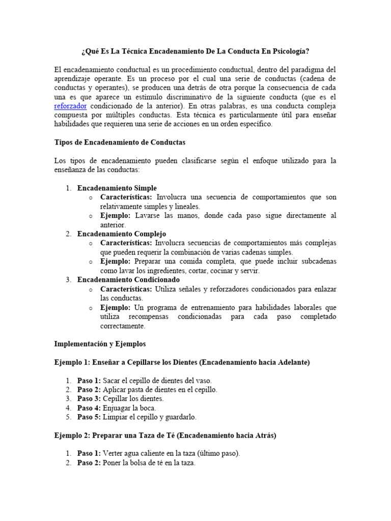 Modificacion | PDF | Behaviorismo | Comportamiento