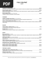 Aramark Menu - Zima 2024 | PDF