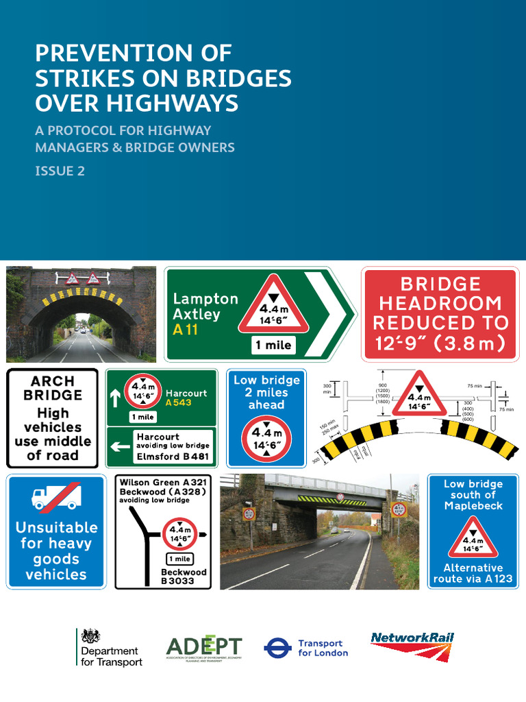 Safety signage and marking on bridges | Download Free PDF | Traffic | Road