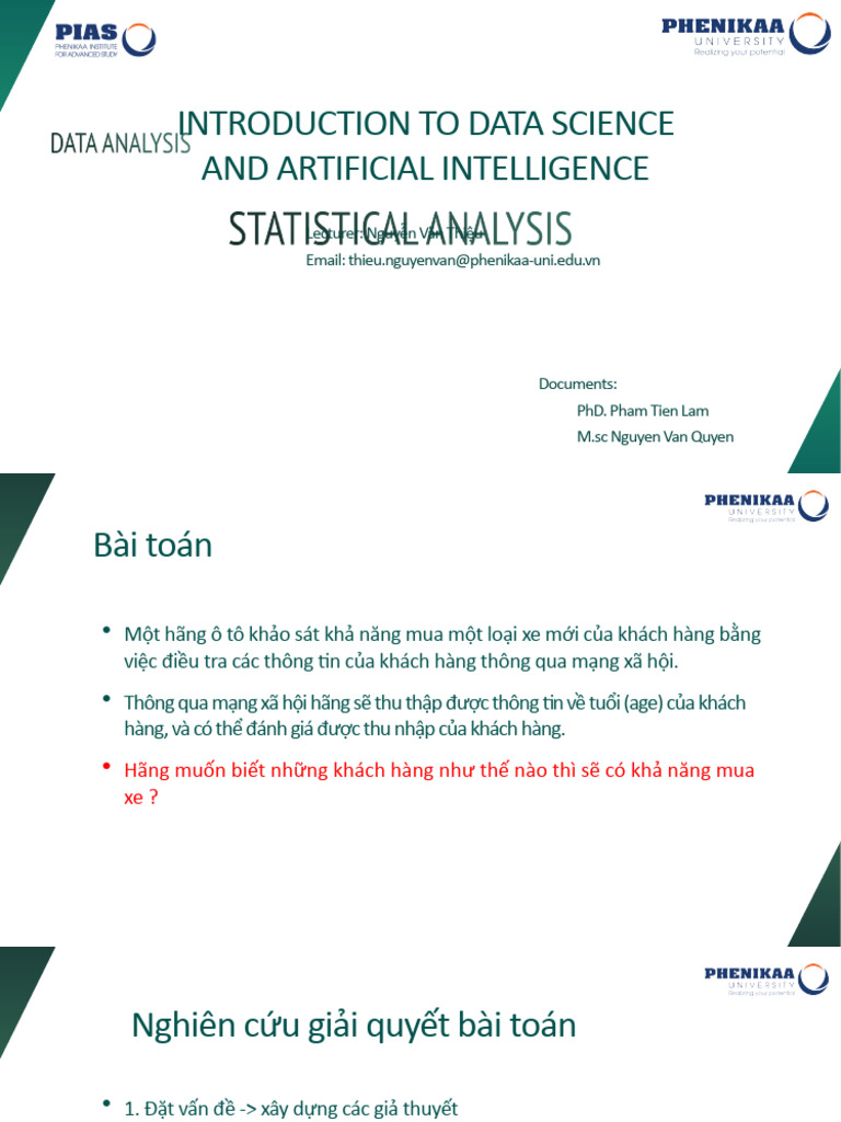 2 Statistical Analysis | PDF