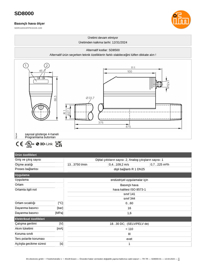 SD8000 01 - TR TR | PDF