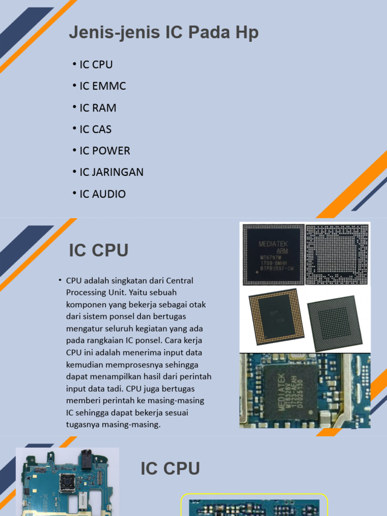 Jenis Komponen HP | PDF | Game & Aktivitas | Komputer