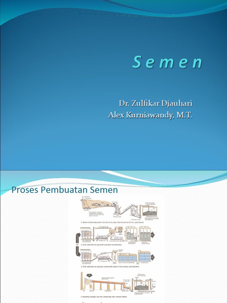 Semen | PDF | Teknologi & Rekayasa