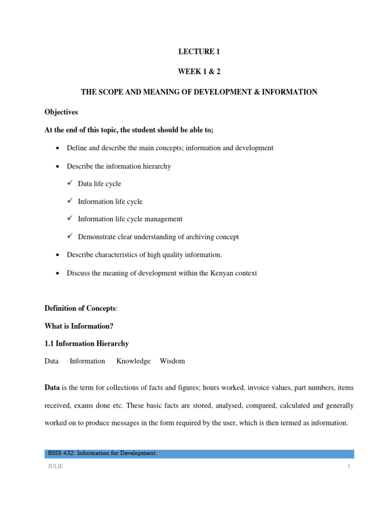 Lecture 1 Introduction | PDF | Economic Growth | Information