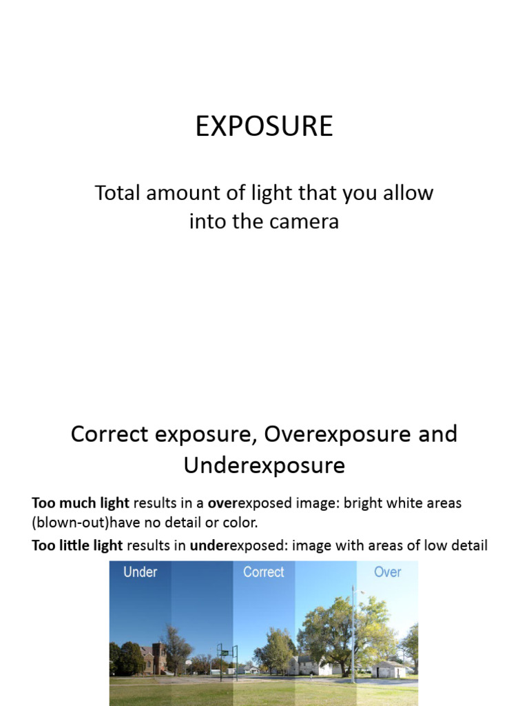 Exposure Presentation | PDF
