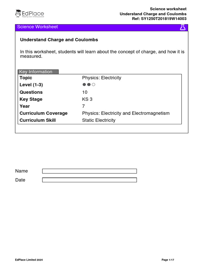 Understand Charge and Coulombs | PDF | Electric Charge | Atoms