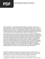 Sea Protest Procedures and Examples | PDF | Tonnage | Ships